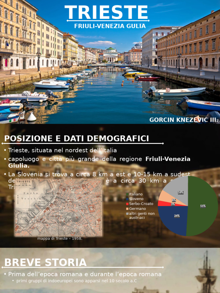 Trieste (Italiano Presentazione) | PDF