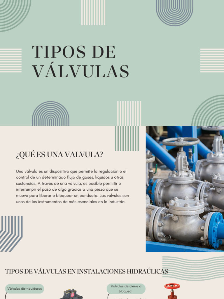 Tipos de Válvulas | PDF