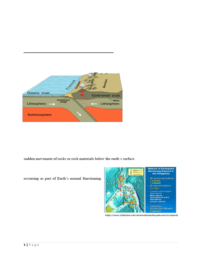Chapter 4 Earthquake Hazards | PDF