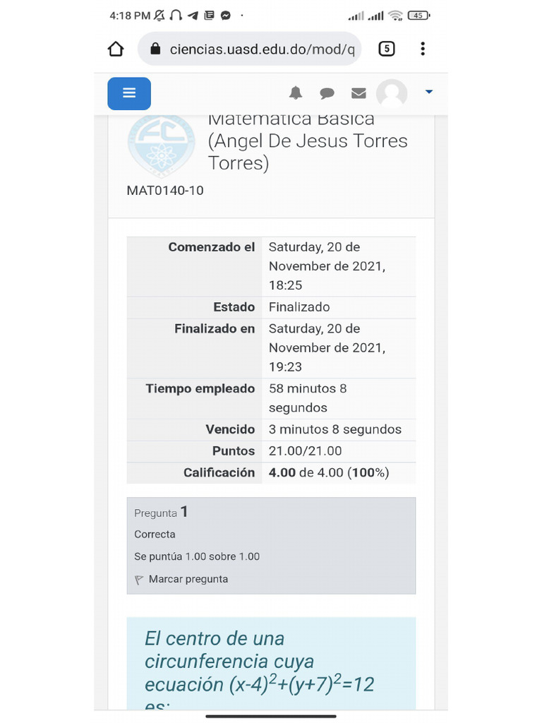 Tarea 9 Matemática Básica Angel Torres Torres | PDF