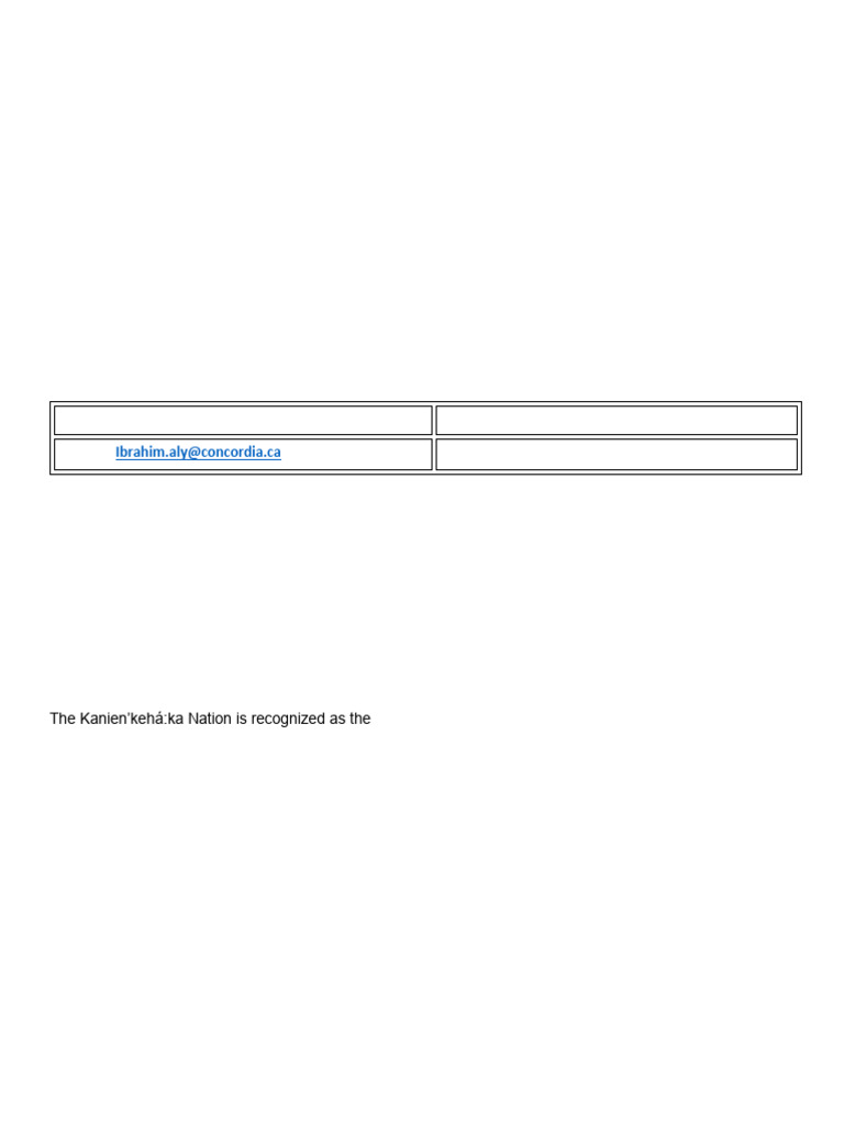 COMM 305 - Outline (Fall 2024) | PDF