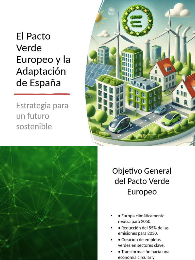 Pacto Verde Europeo Adaptacion Espana Actualizado | PDF