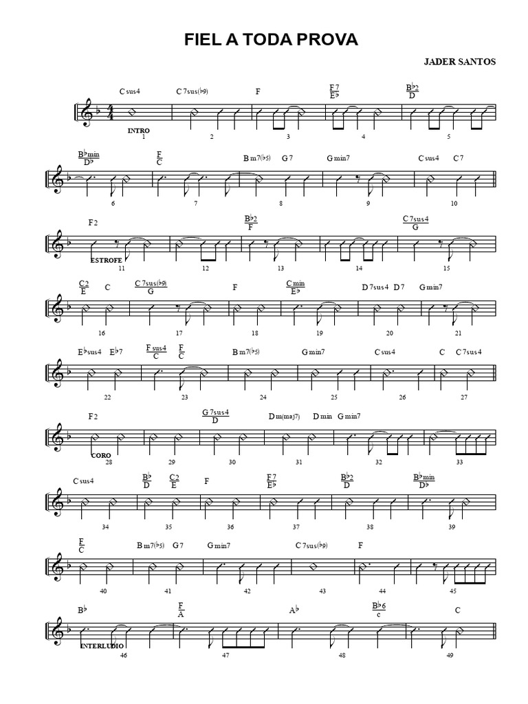 Fiel A Toda Prova - Base | PDF