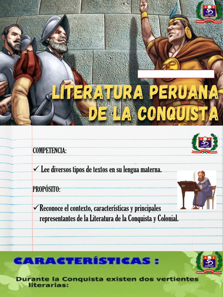 Iii Bim - Semana 1 - Literatura de La Conquista y Colonial | PDF