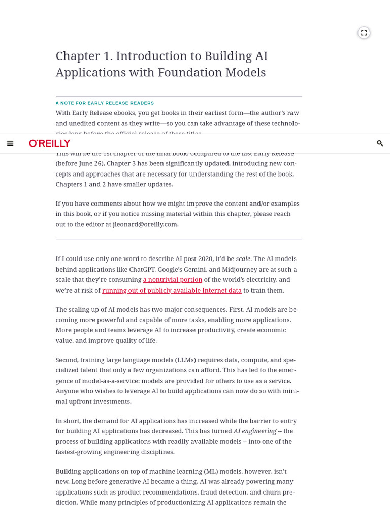 Introduction to AI Engineering | PDF | Artificial Intelligence ...