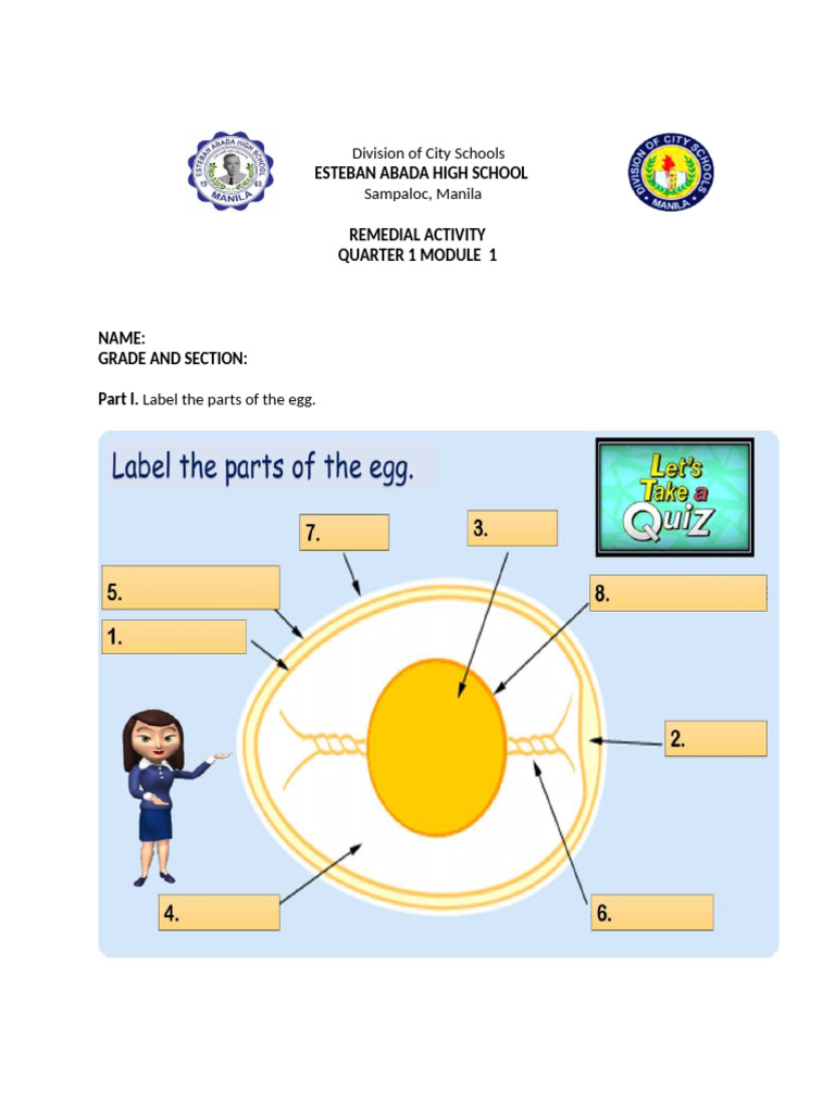 Remedial Activity Q1 Module 1 | PDF