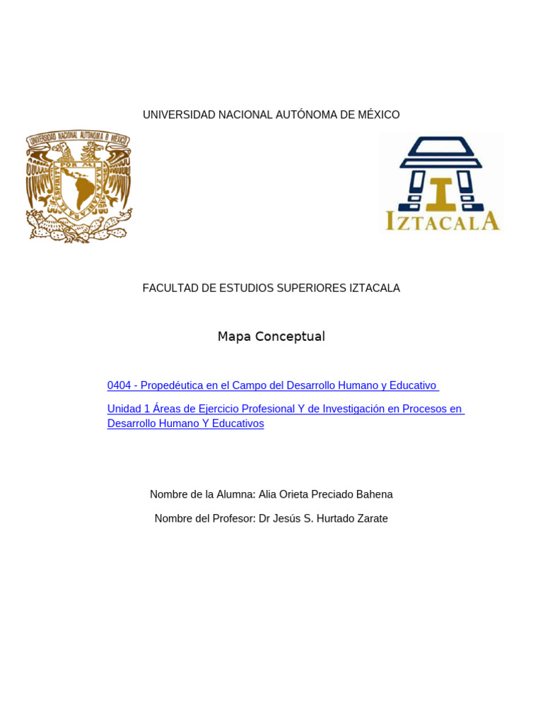 Tarea Mapa Conceptual | PDF