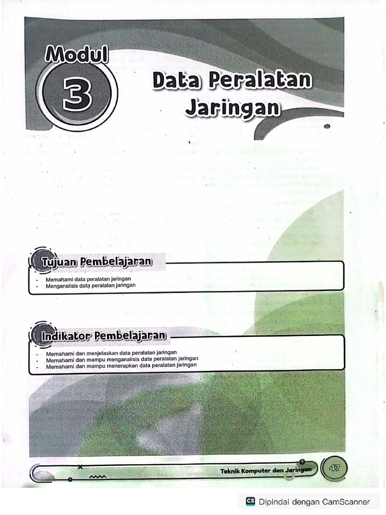 Data Peralatan Jaringan | PDF