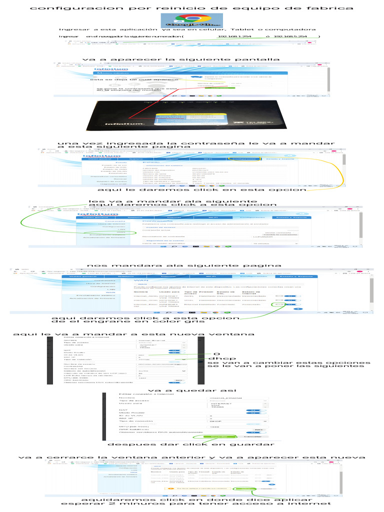 configuracion modem telmex | PDF
