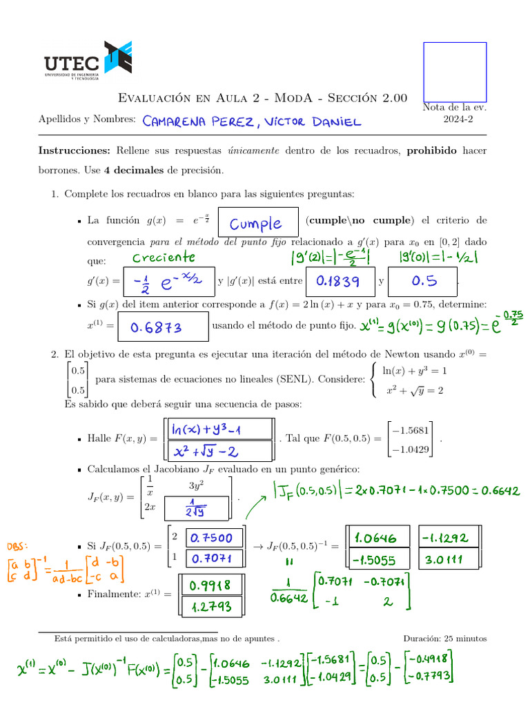 EA2 2024 1 Mod2 Sol | PDF
