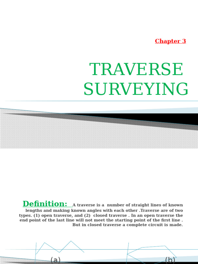 Traverse Surveying-1 | PDF