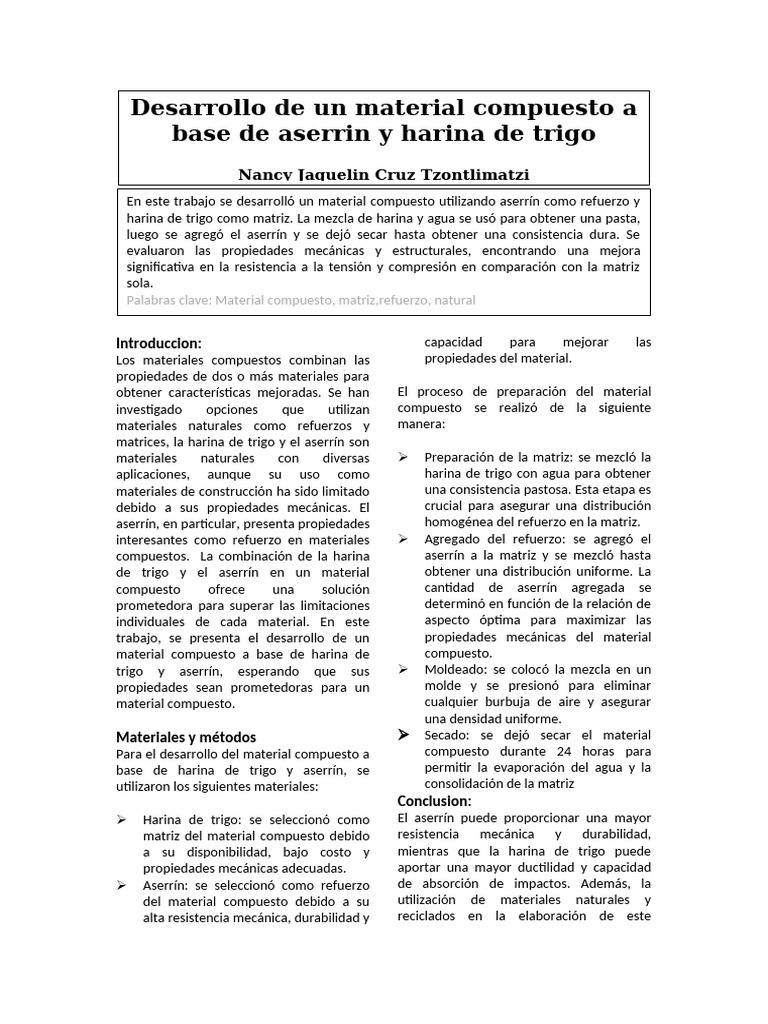 Material compuesto | PDF
