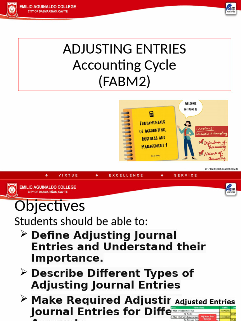 Adjusting Entries | PDF