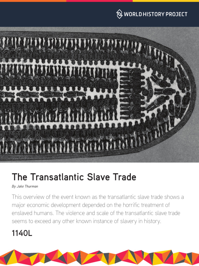 WHP-1200 3-4-2 Read - The Transatlantic Slave Trade 1140L | PDF ...