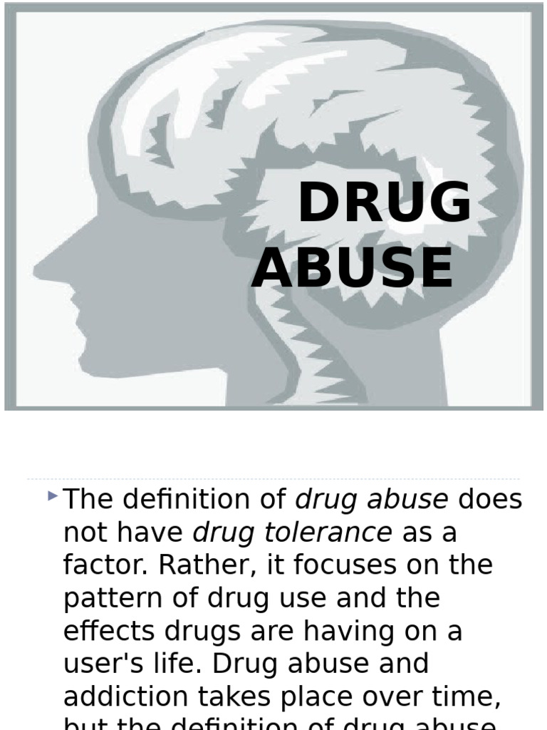 Drug Abuse | PDF