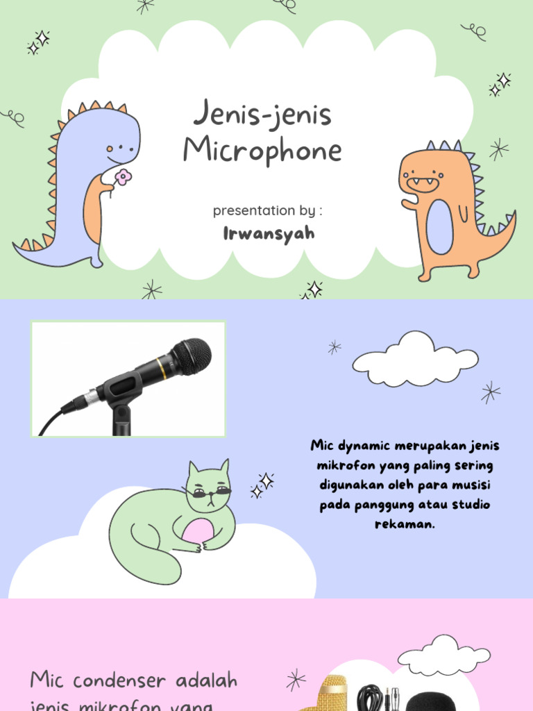 Presentasi Macam Macam Microphone | PDF