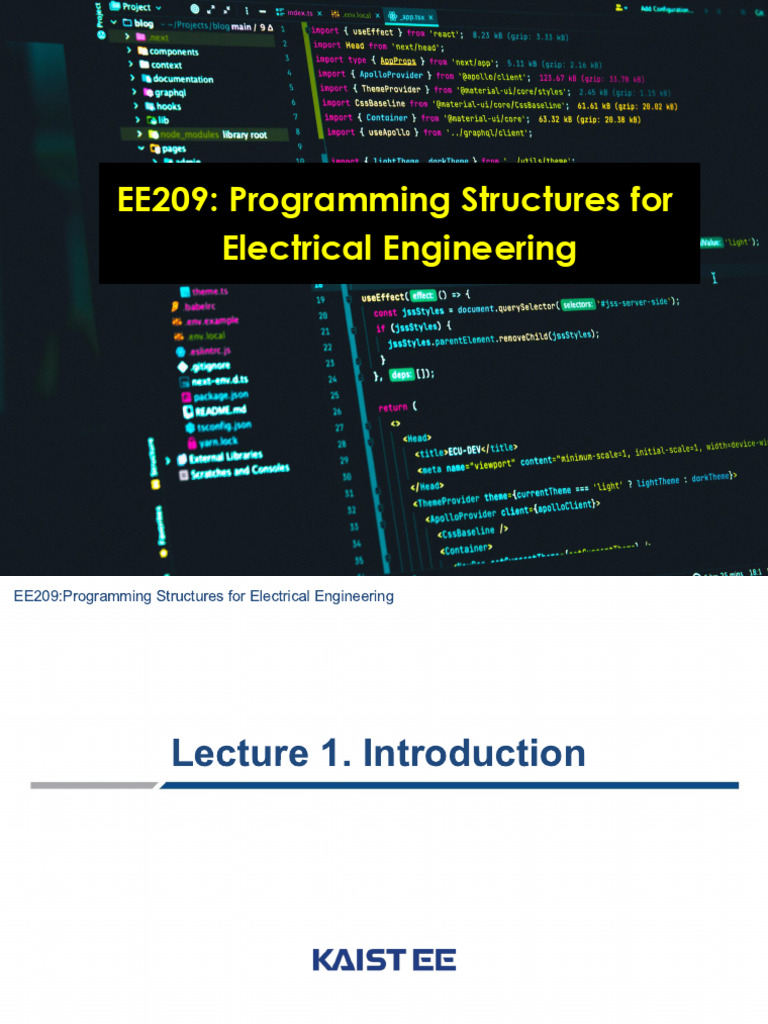 EE209 24F 1IntroB | PDF | Pointer (Computer Programming) | Technology & Engineering