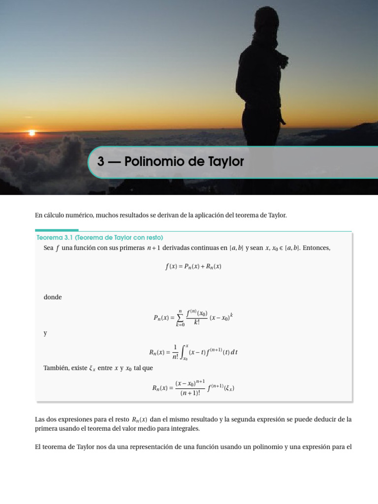 polinomio de taylor | PDF