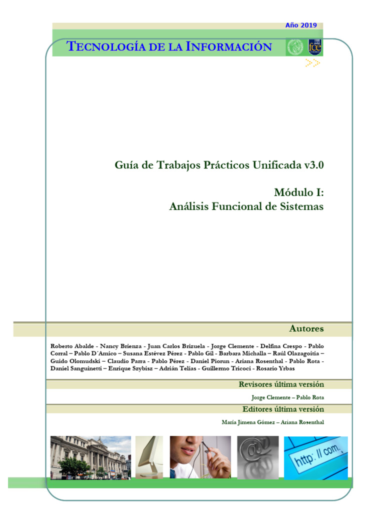 Guía Práctica 2019 Mod I - Análisis Funcional | PDF