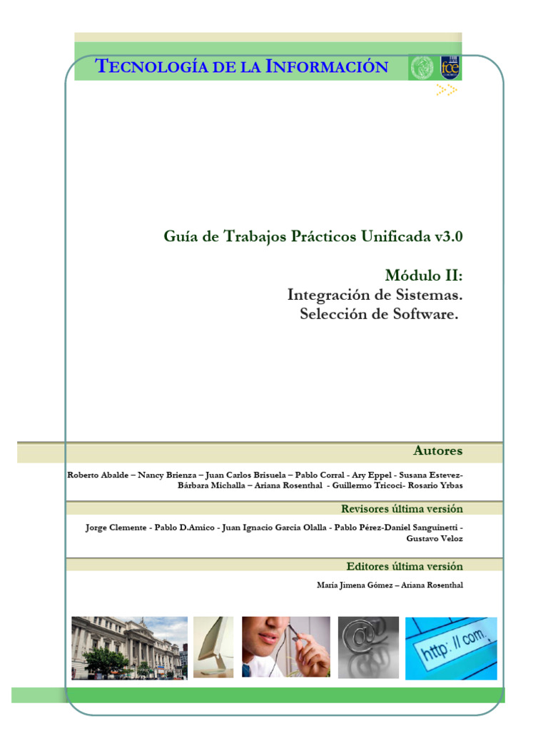Guia Practica 2019 Mod II - Integración de Sistemas | PDF | Software ...