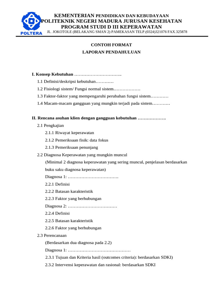 Contoh Format Dokumentasi PKK 1-Dikonversi | PDF