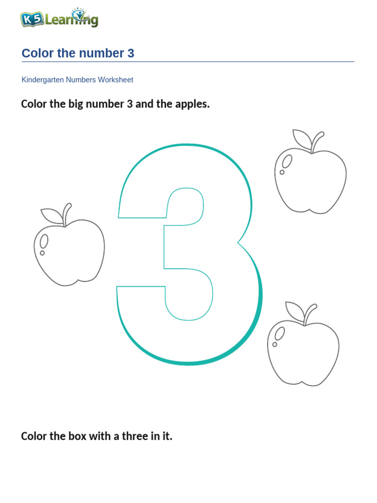 Color 3s | PDF