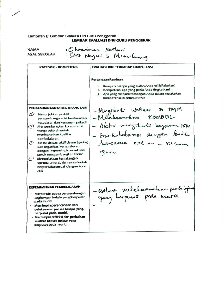 LK 3 Oktavianus Santuri | PDF