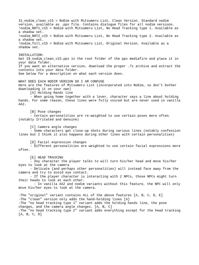 Nodim PPX | PDF