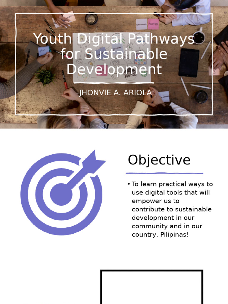 Youth Digital Pathways For Sustainable Development | PDF