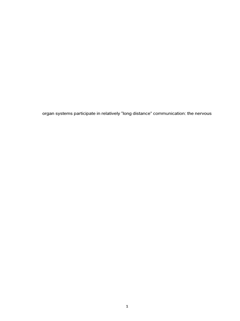 Module 9 The Endocrine System | PDF