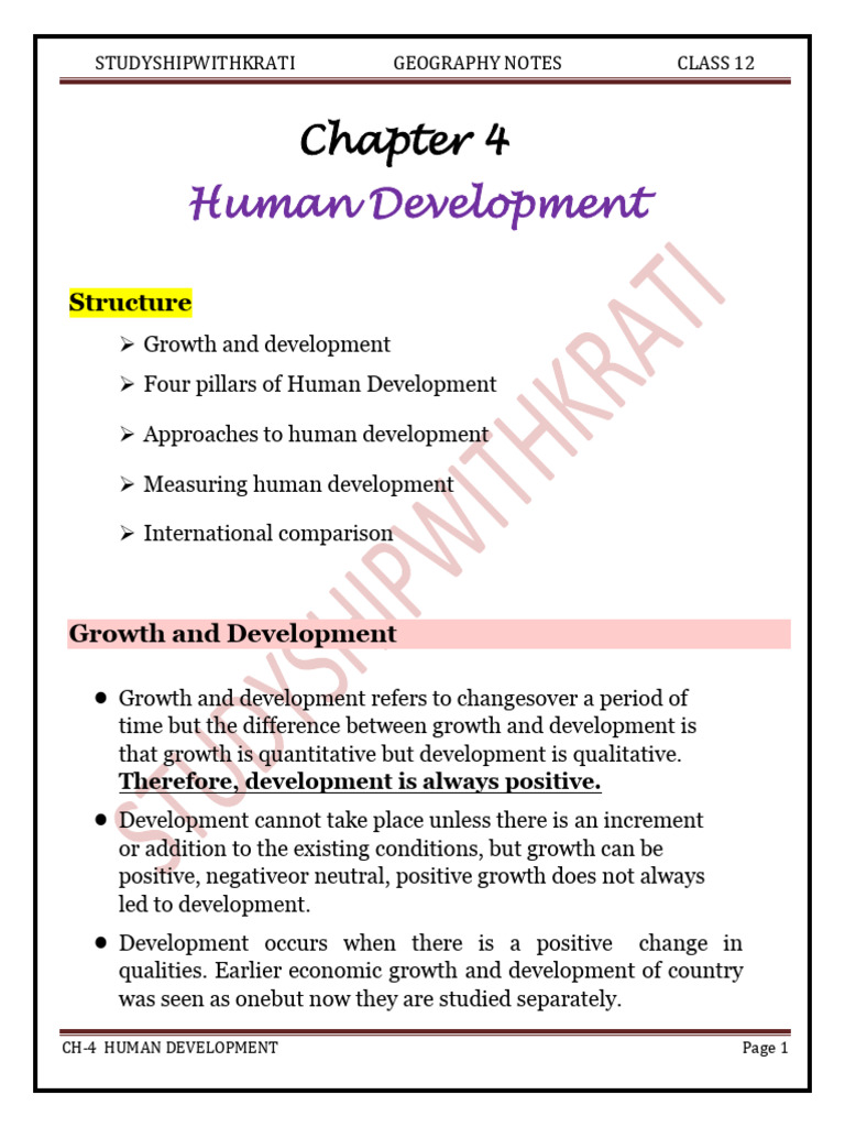 Human Developement | PDF