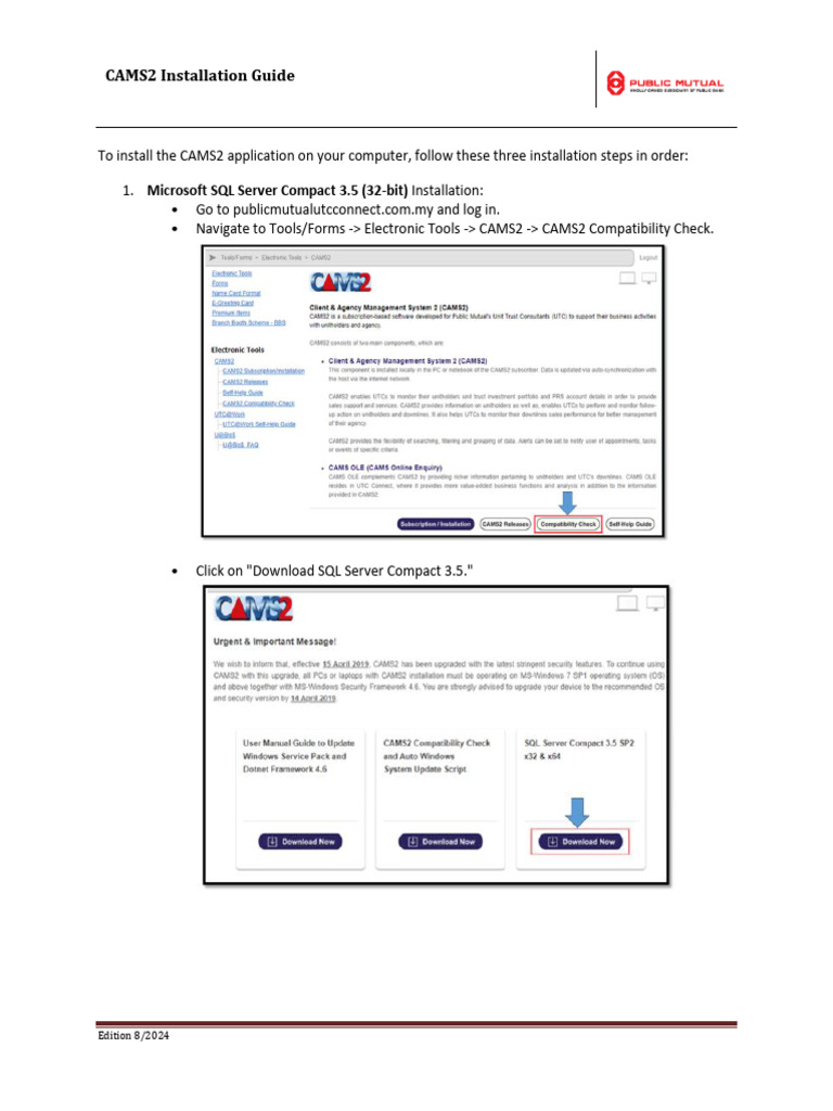 2 Installation & Create User ID Guide | PDF
