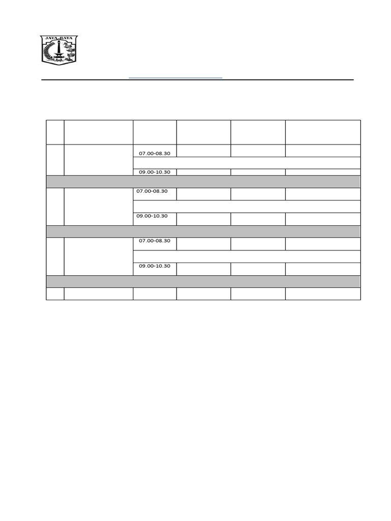 Jadwal PTS 2023 | PDF