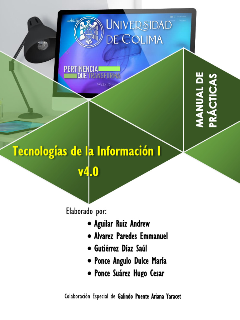 Manual de Prcticas - Tic I v4.0 | PDF
