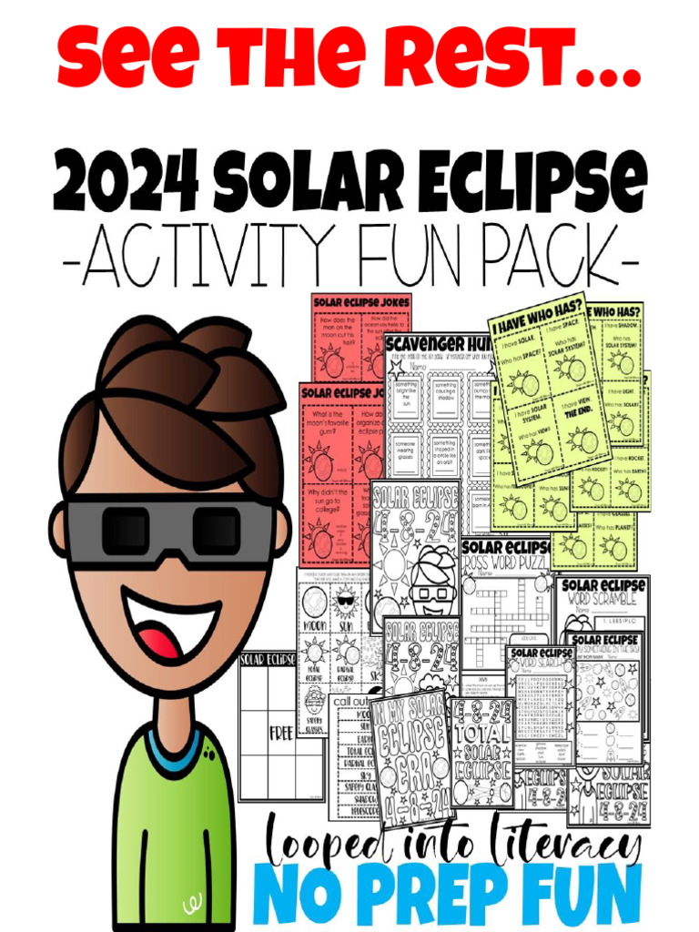 Solar Eclipse Freebie | PDF