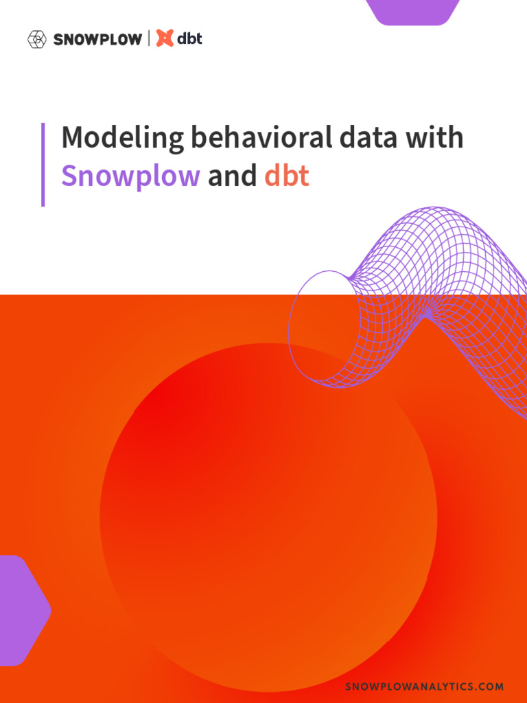 Ebook Snowplow DBT | PDF