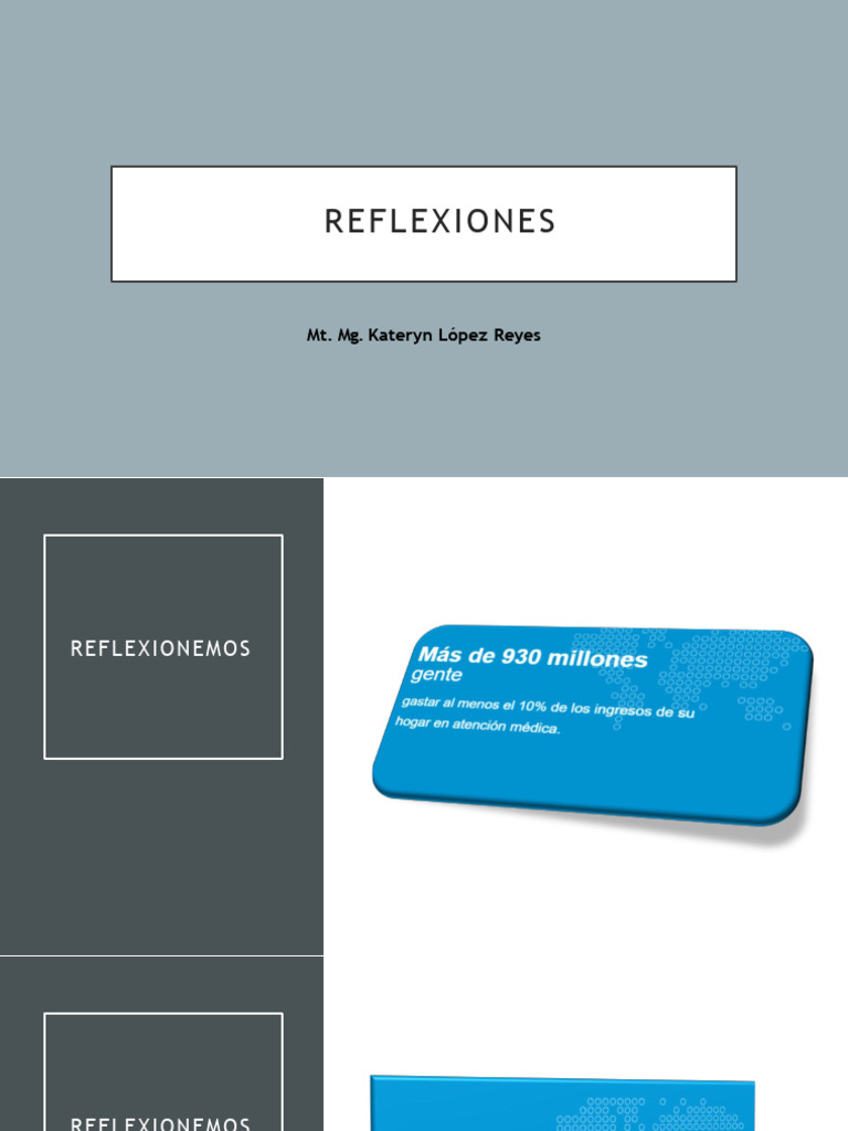 Reflexiones | PDF