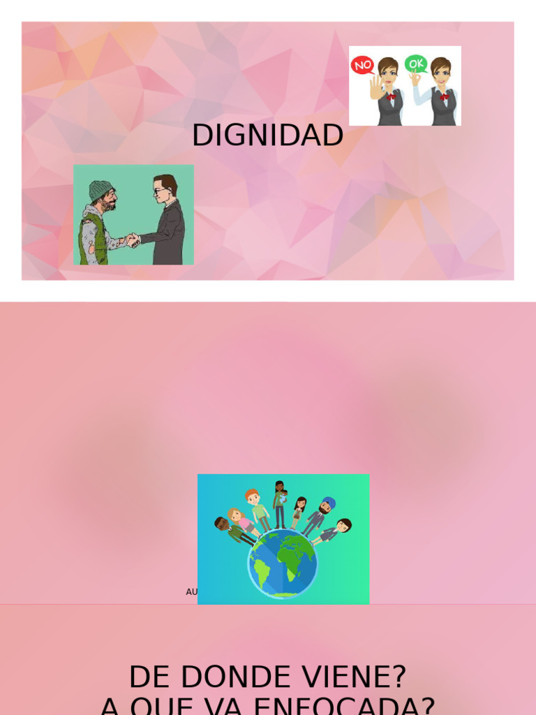 Dignidad | PDF