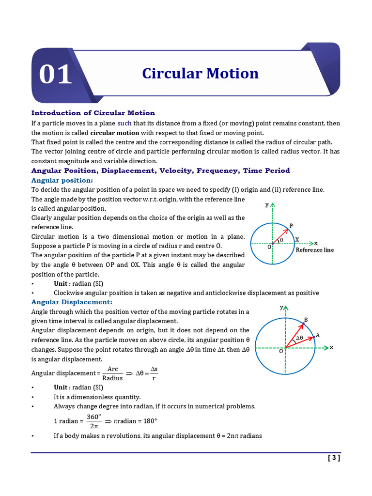 Circular Motion | PDF