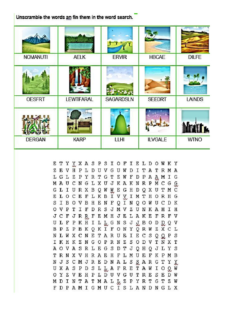 Rural Vocabulary | PDF