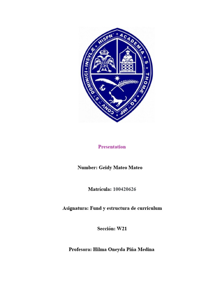 Comparto 'Geidy Mateo Mateo Contigo (2) ' Contigo | PDF