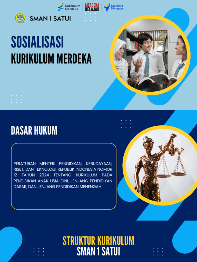 Materi Sosialisasi Kurikulum | PDF