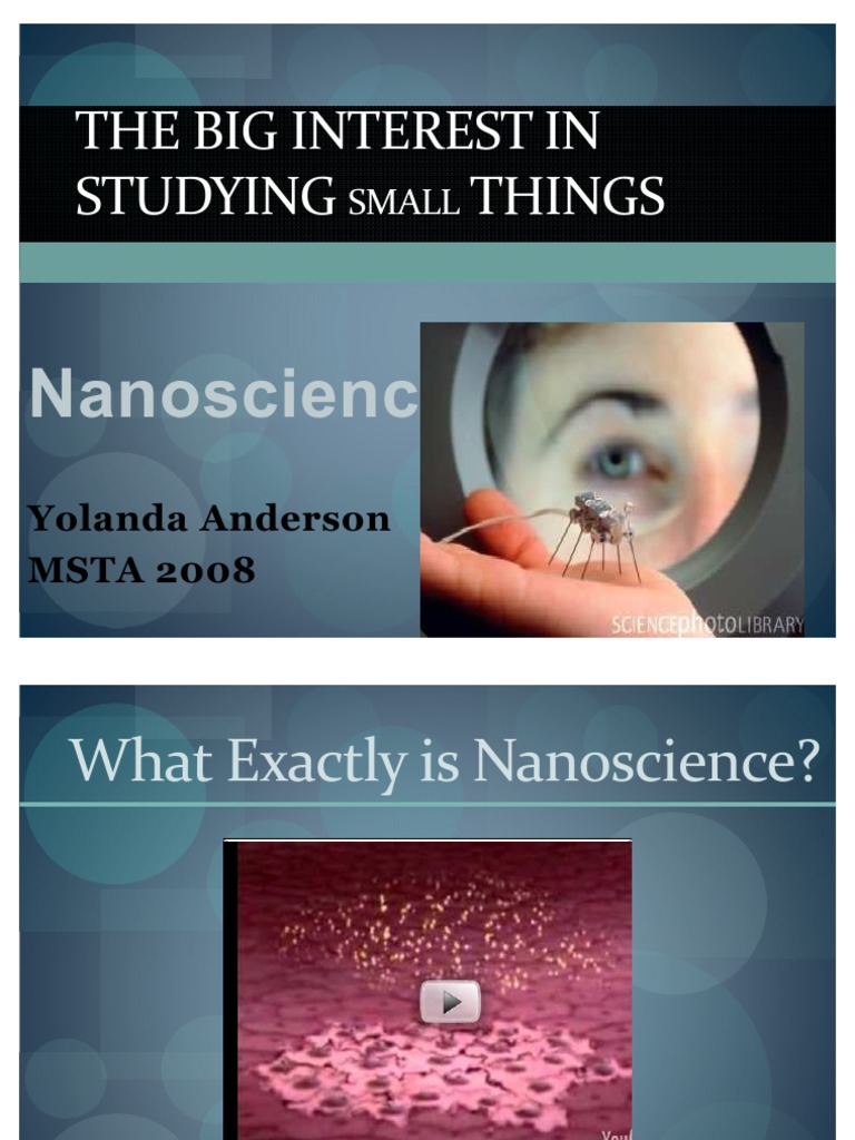 Nanotechnology PPT