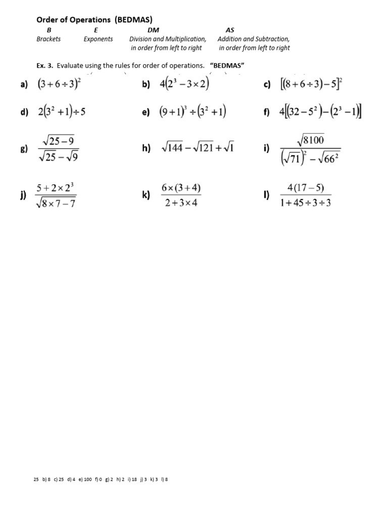 Operation order | PDF