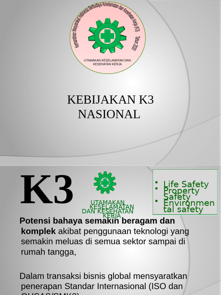 Kebijakan K3 | PDF