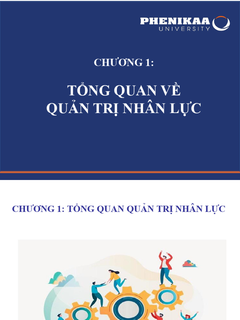 2. Chương 1. Tổng quan về QTNL | PDF