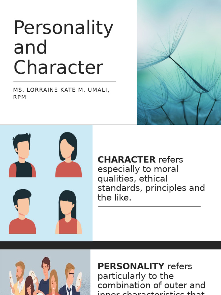 Chapeter 2 Personality and Character | PDF