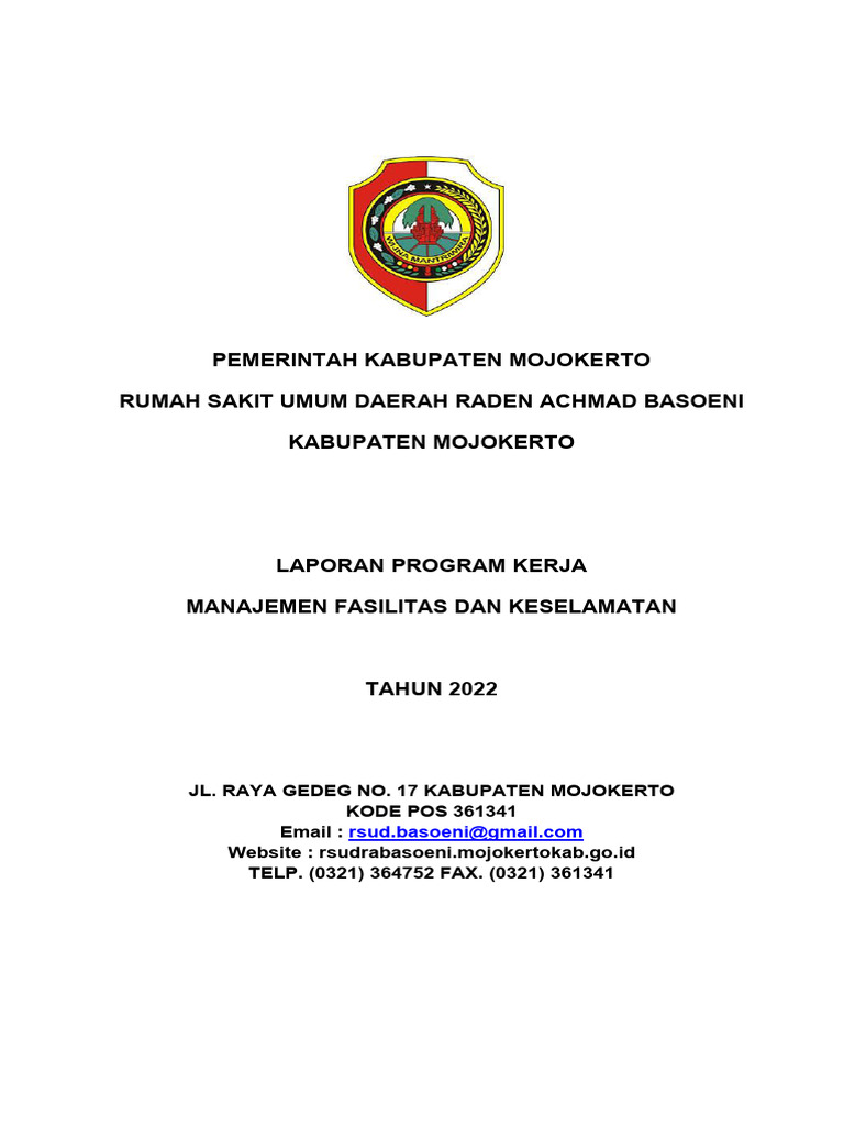 Program Kerja MFK 2022 | PDF