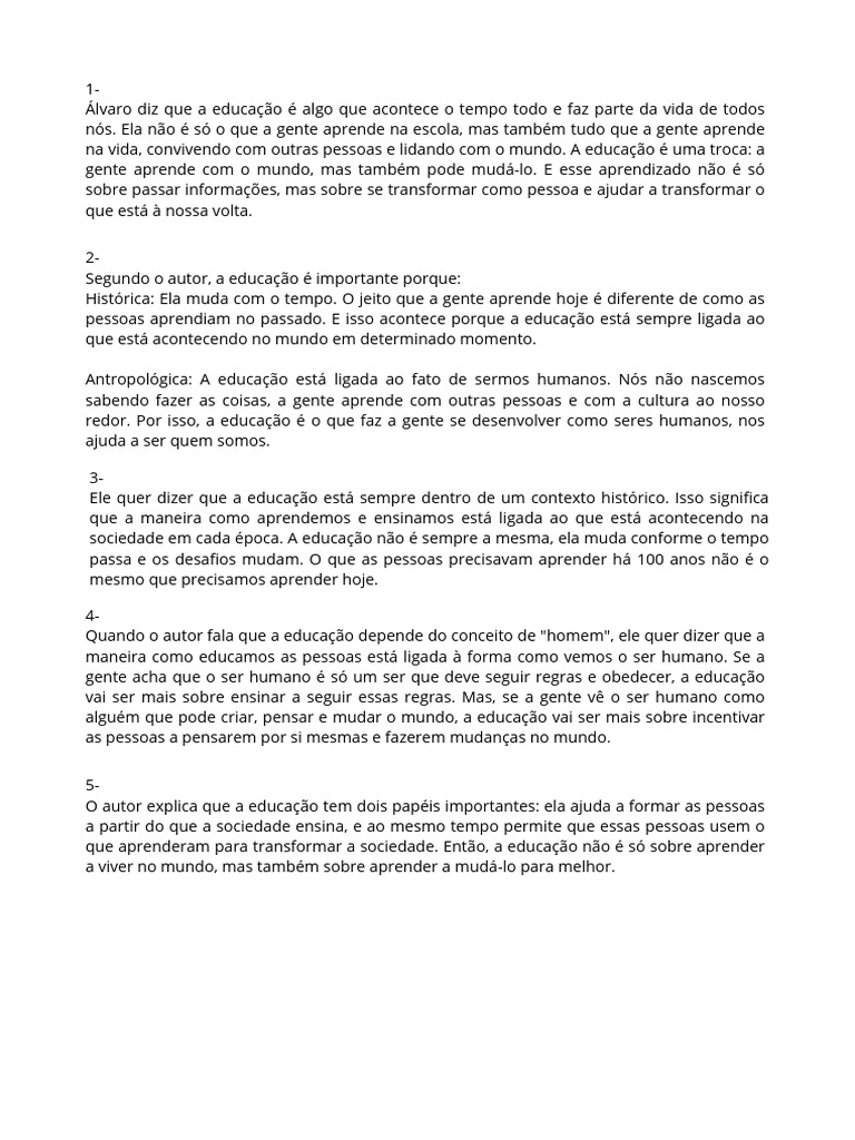 Atividade n1. Didática - Samara | PDF