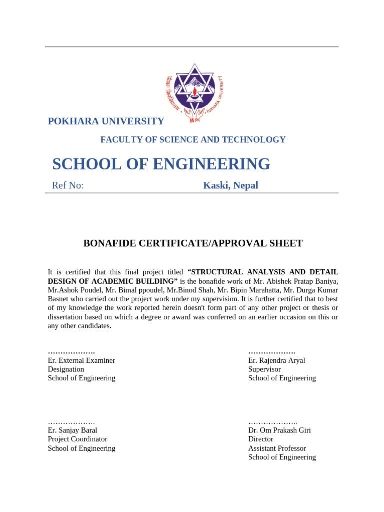 Pokhara University Bimal | PDF